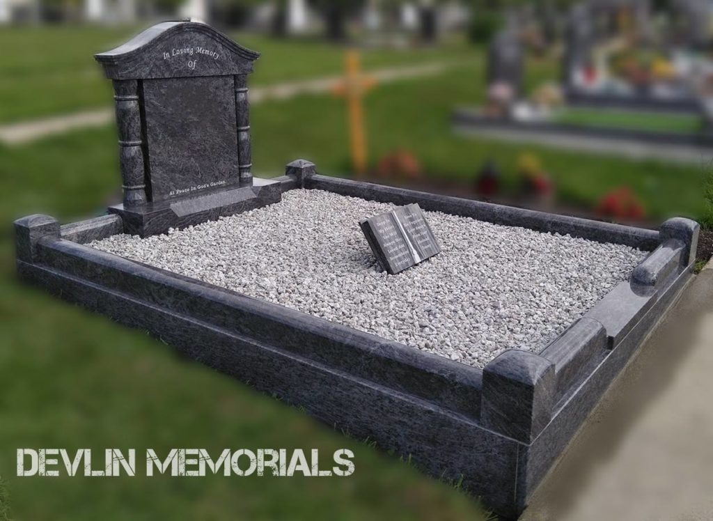 Bahama Blue Pillar Design With Matching Surround And Foundation ...